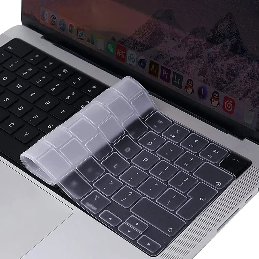 DHgate.com:Keyboard Cover for MacBook Pro/Air (2005-2024), Ultra-Thin ...