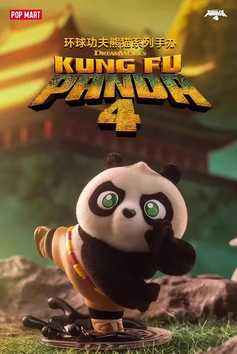 Juguetes De Anime Figuras Coleccionables De Kung Fu Panda Caja