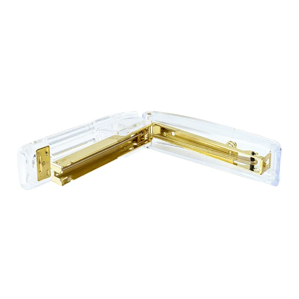 GOLD MINI ANTAPLER Portable Office Stapling Machine for School and Office Supplies 2024 Edition