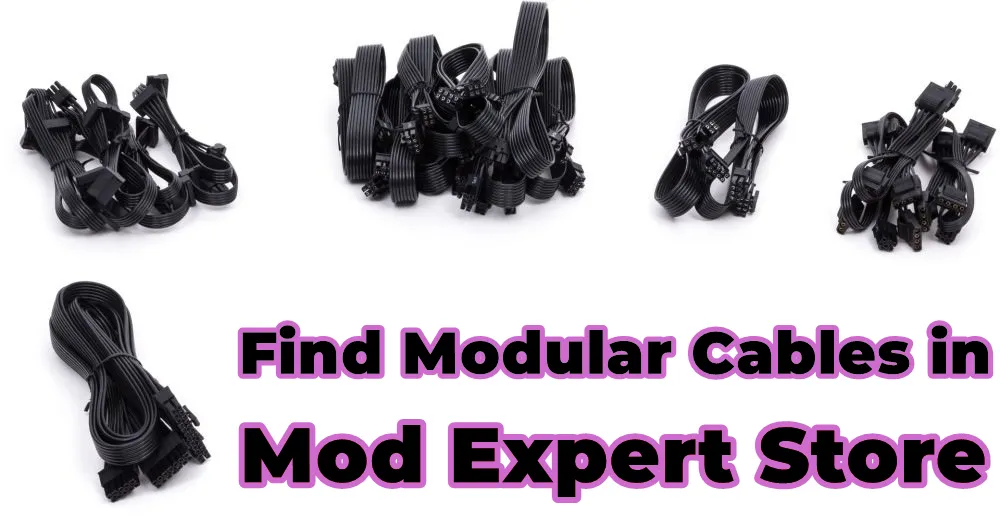 Original GIGABYTE Modular Cables for P750GM P850GM P1000GM PSU GPU PCIe ...