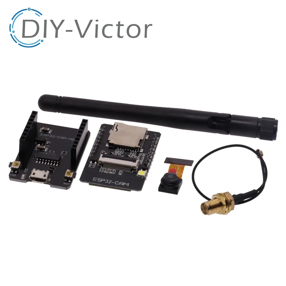 Esp32 Cam Wifi Module With 2 4g Antenna Serial To Wifi 5v Bluetooth