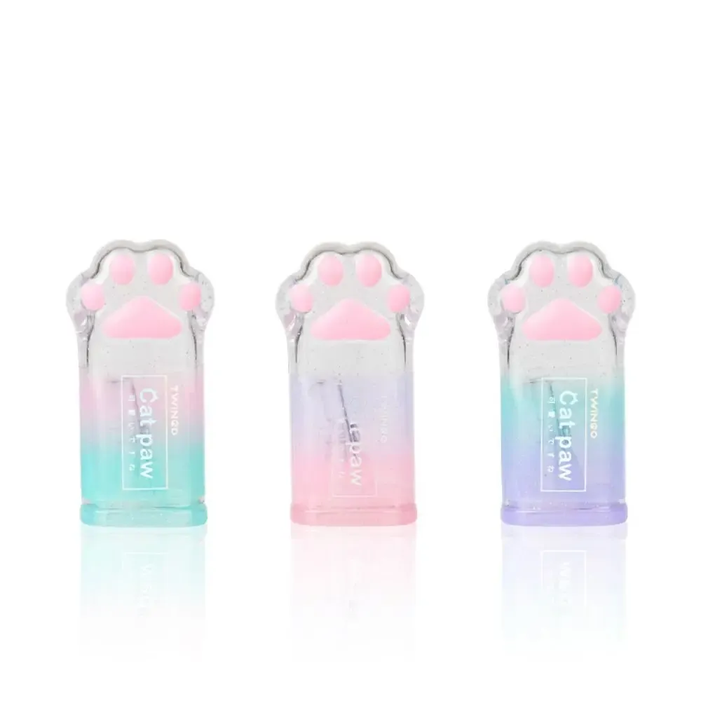 Creative Cat Claw Pencil Sharpener - Portable Gradient Color Stationery ...