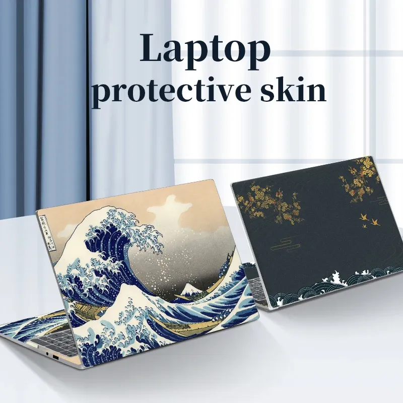 Computer Covers For Macbook Air, Decorative Waves Pattern Laptop Skins ...