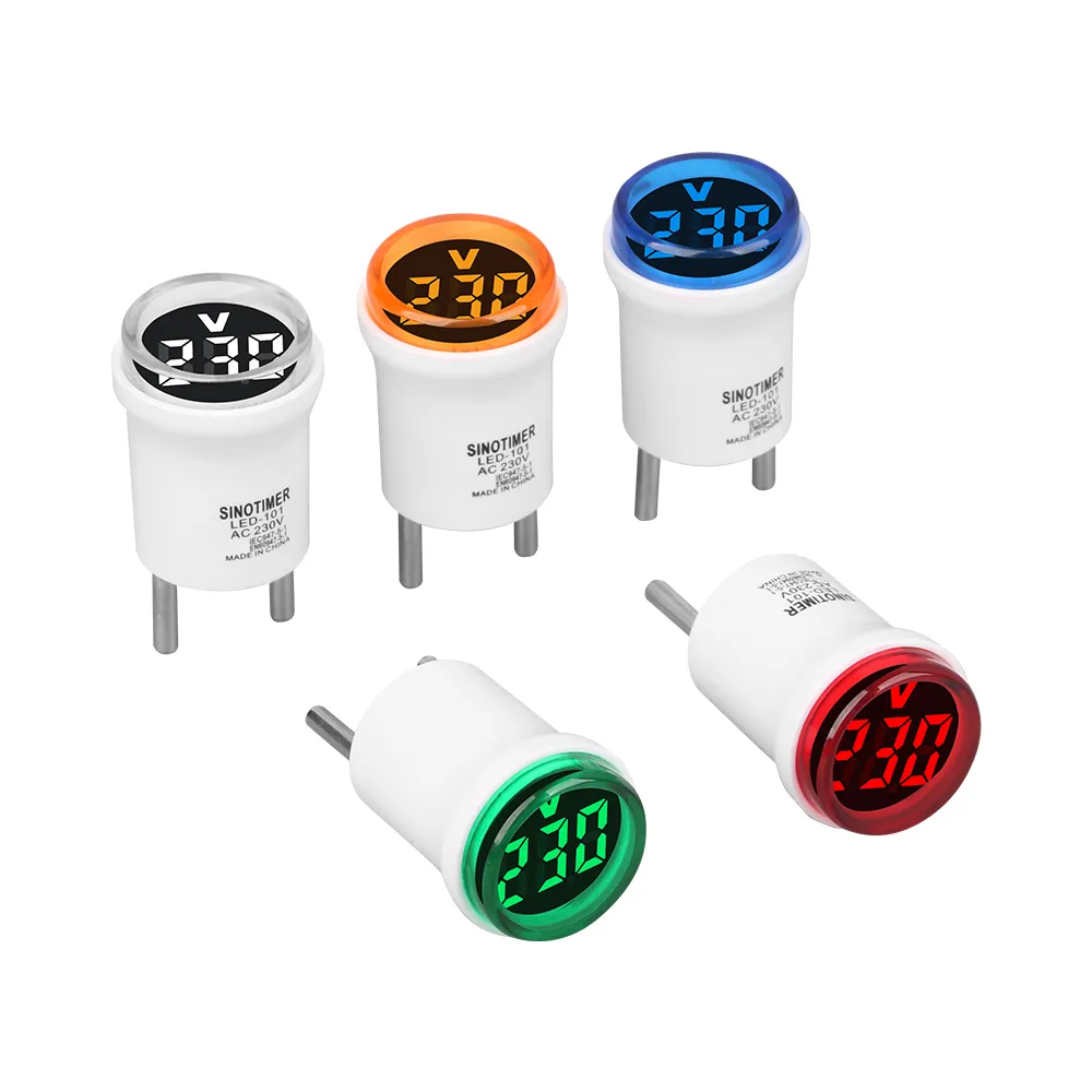 AC 50-500V Voltage Meter EU Plug LED Digital Display Voltmeter ...