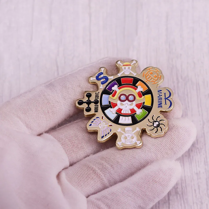 One Piece Stampede Movie Enamel Pin Badge Set - Official Anime ...