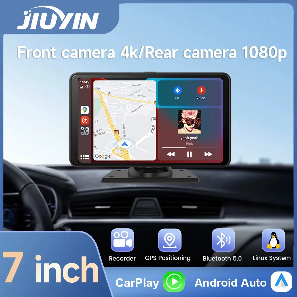 7 4K Touch Screen Dvd Player With Voice Control, Android Auto, And ...