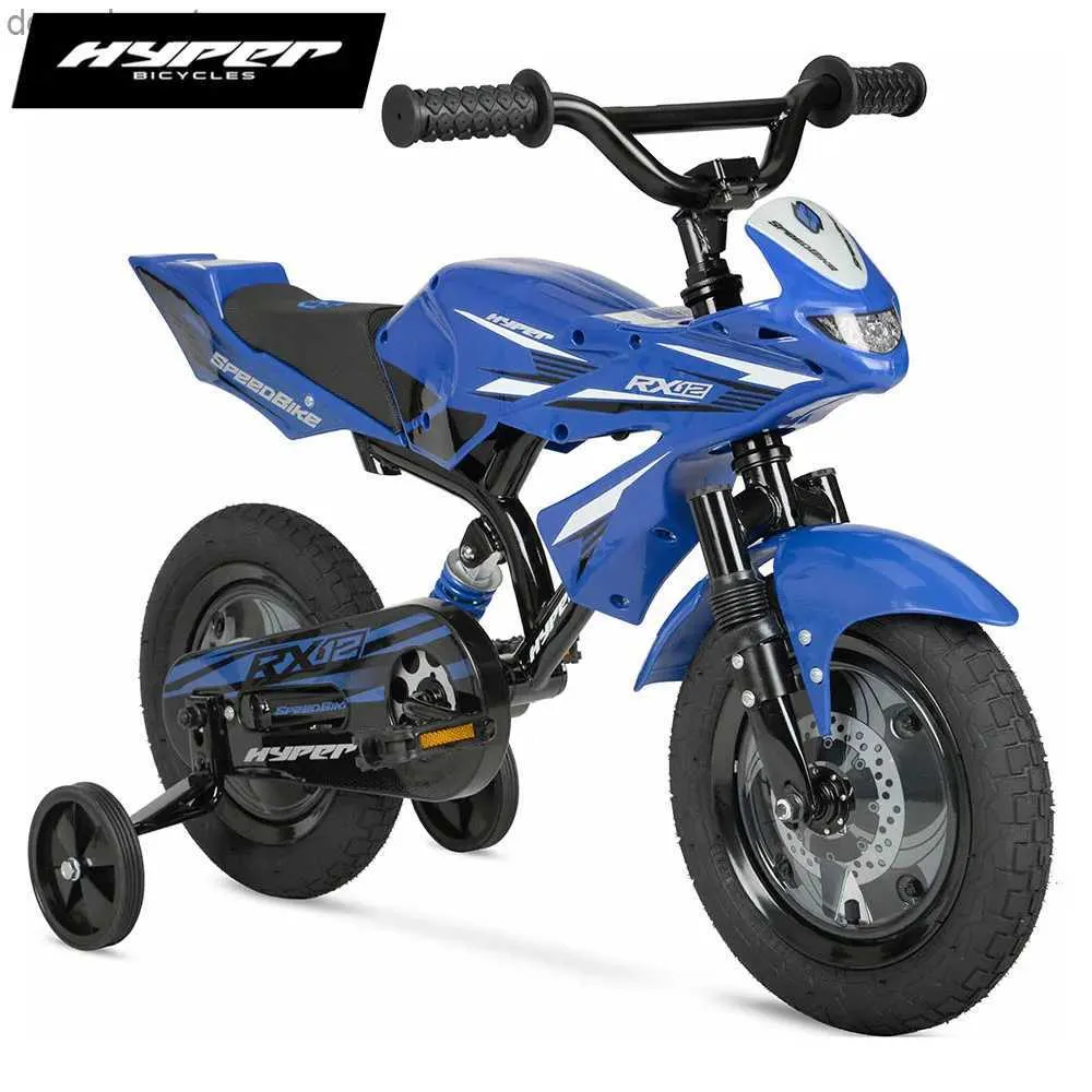 DHgate.com:2023 Hyper Bicycles 12 Boys Speedbike Blue with Training ...