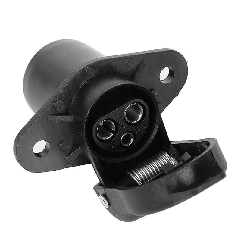 3-Pin 12V trailer socket adapter Connectors for Electrical Carsavan and ...