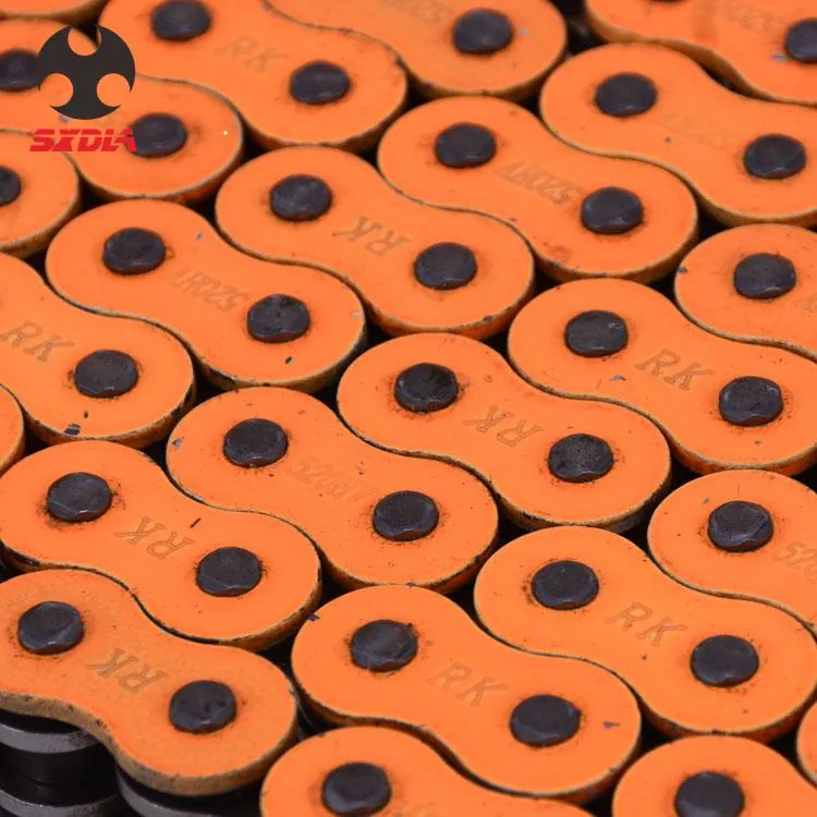 DHgate.com:520 X-Ring Motorcycle Chain in Gold, 120 Links, Suitable for ...