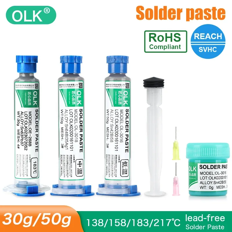Premium Solder Paste: SMD IC PCB Extruder Flux - Ideal for LED & iPhone ...