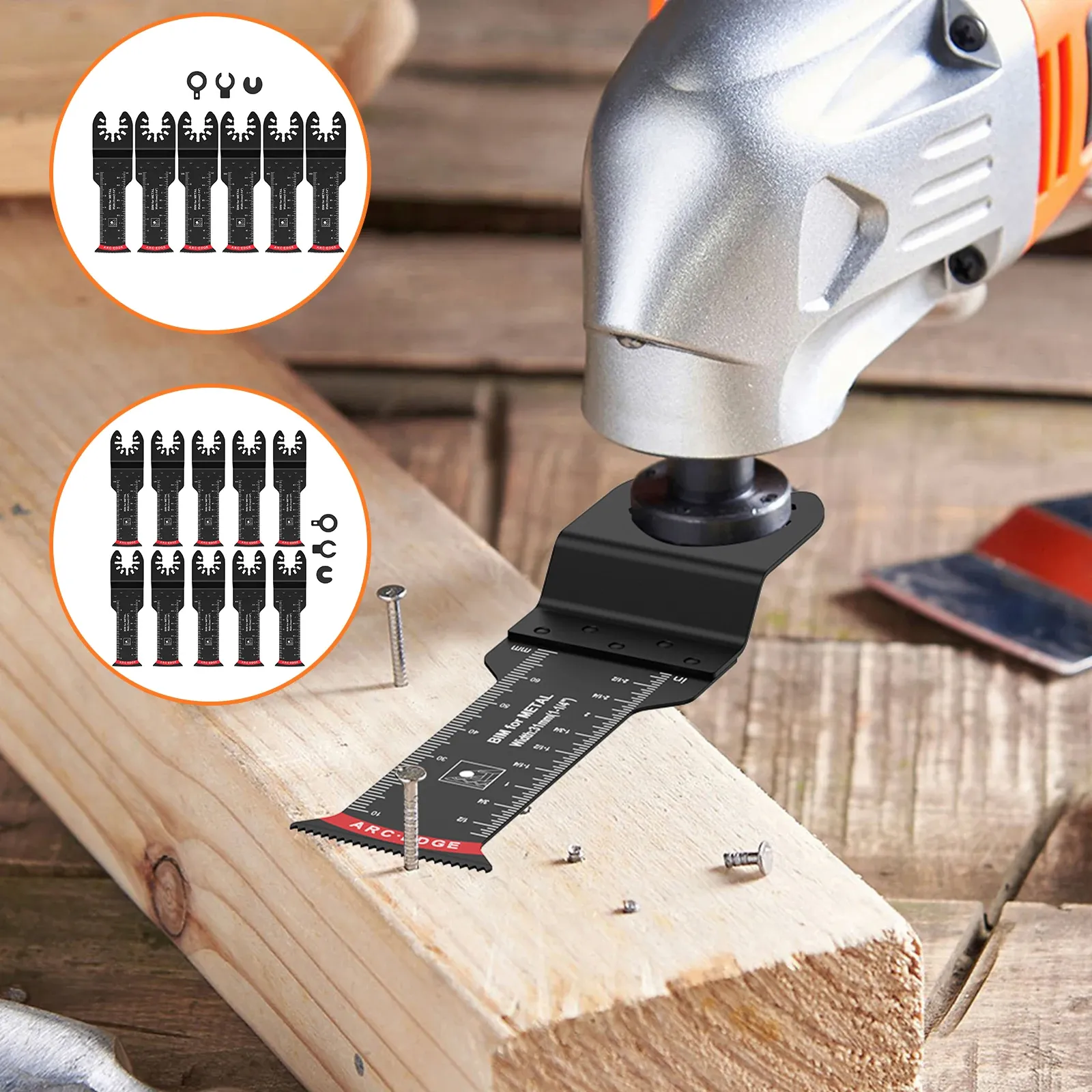Wood oscillating saw blades store