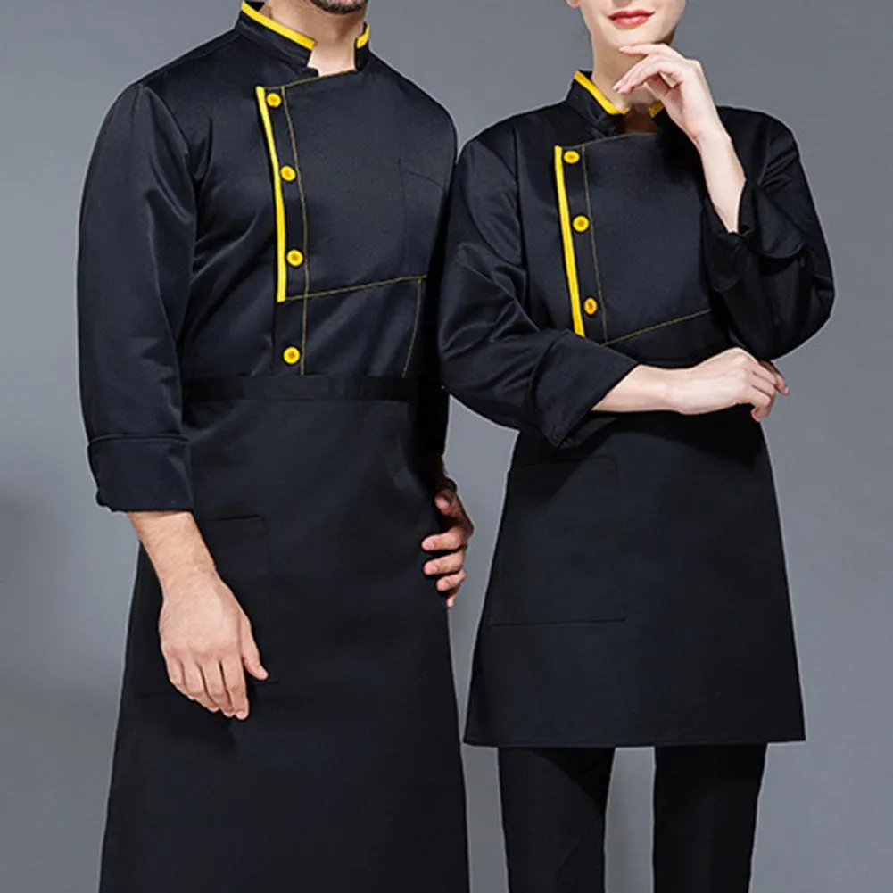 DHgate.com:Washable Stain-Resistant Chef Uniform - Unisex Comfort Fit ...