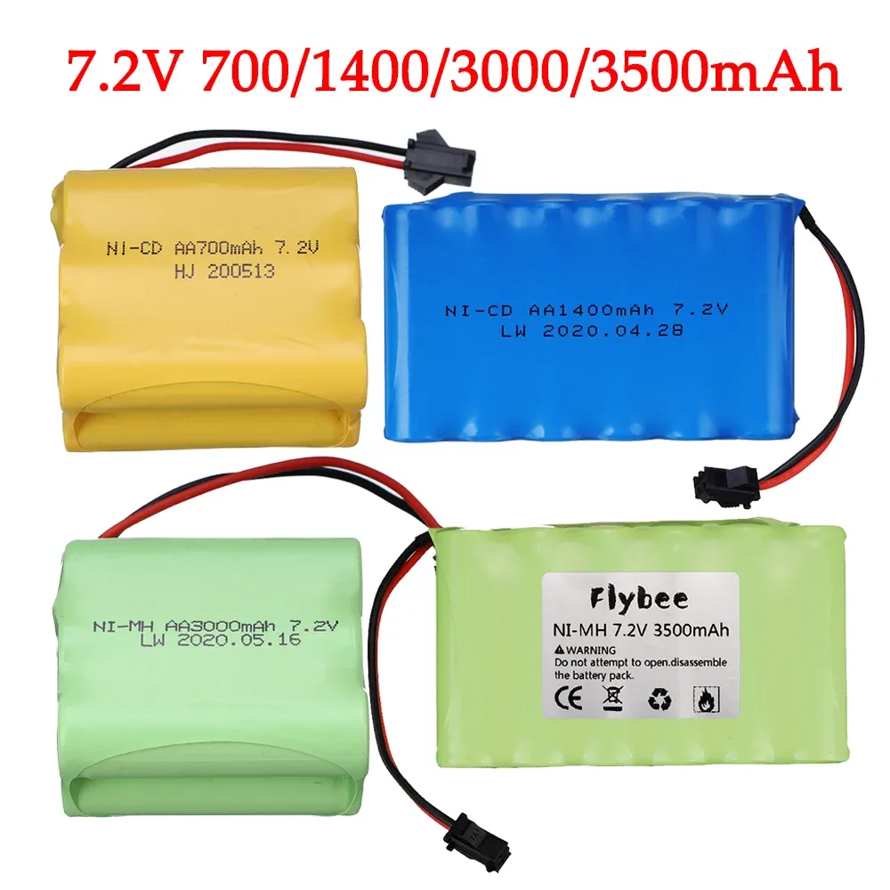 2V 3000mAh/1400mAh/700mAh Ni-MH Rechargeable Battery for Remote Control ...