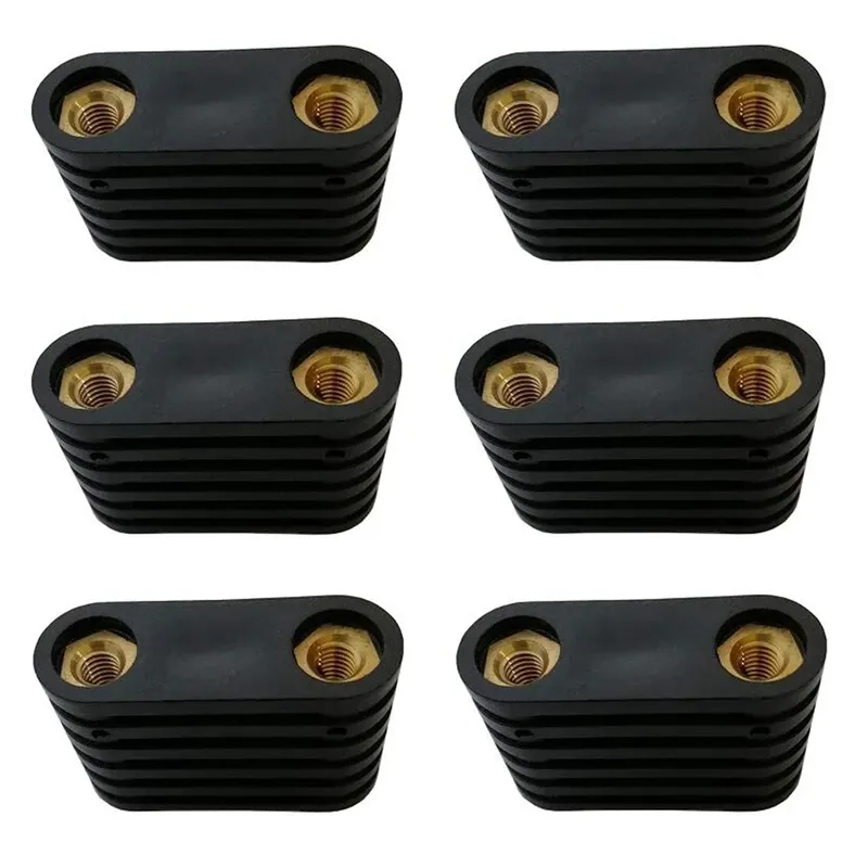 DHgate.com:6Pcs 2-Hole Black Plastic Footstrap Inserts for Windsurf ...