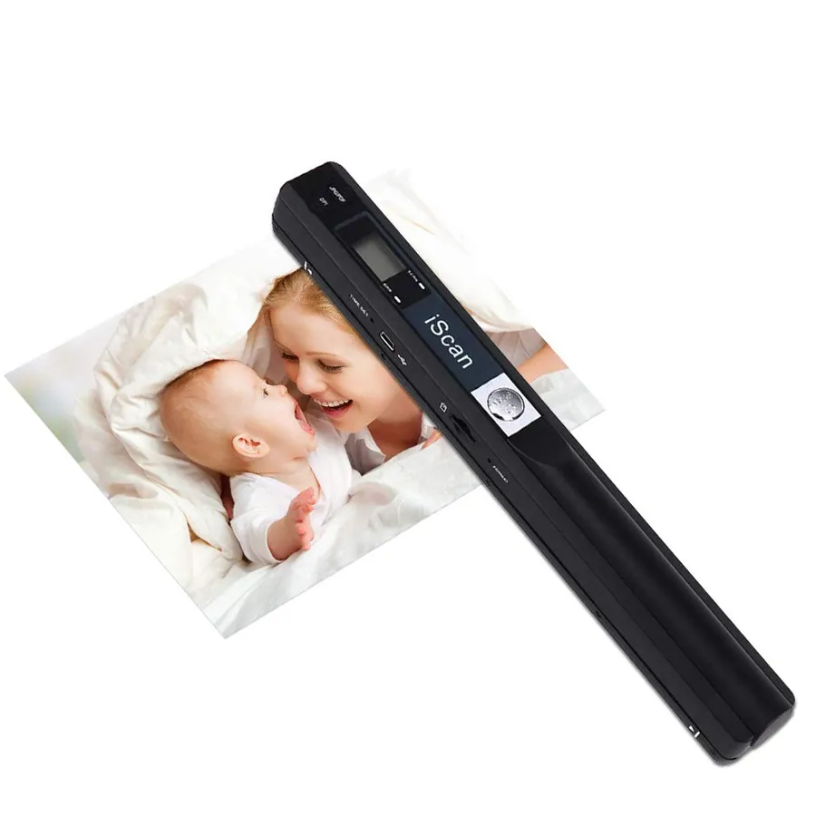 IScan Portable Handheld Document Scanner Mini A4 Book Scanner With 300 ...