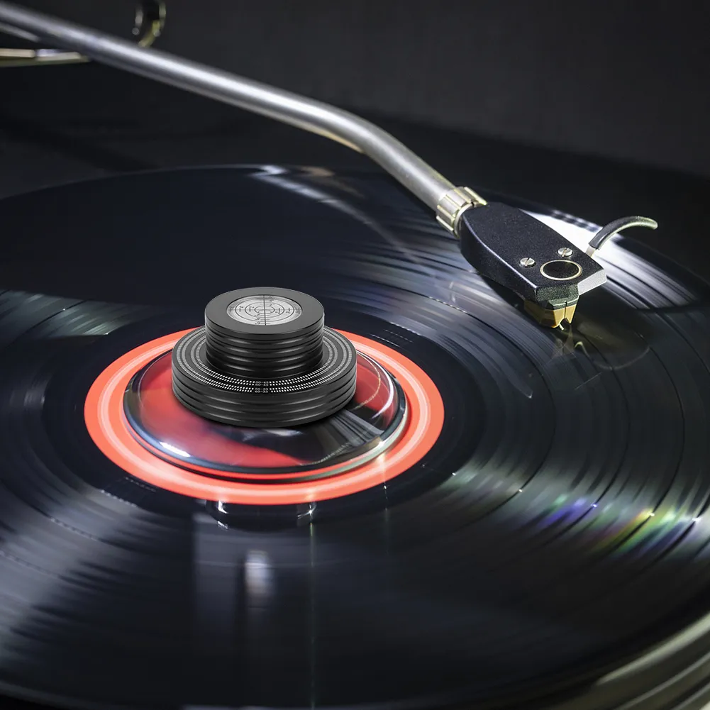 Universal Aluminum Vinyl Record Weight Stabilizer Disc with Balanced ...