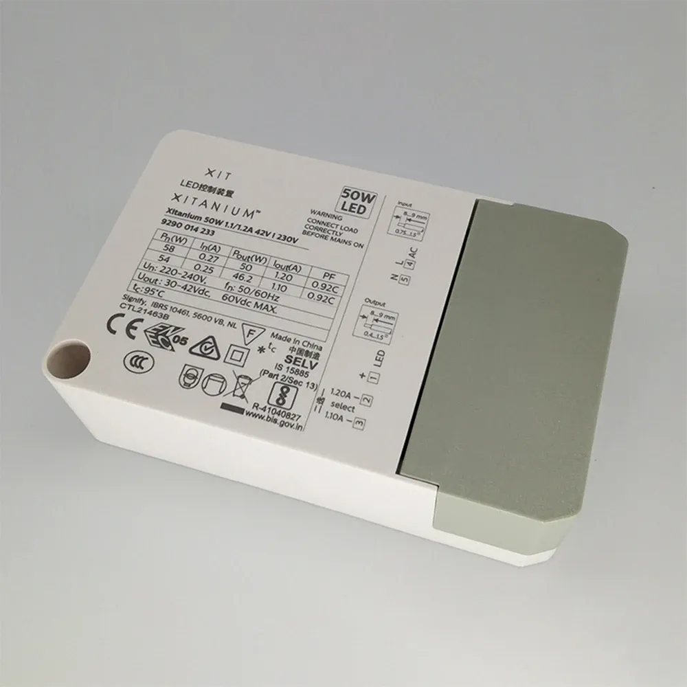 DHgate.com:Xitanium 27W LED Control Unit for Philips Downlight Spotlight - 230V, 0.6A/0.65A, 42V ...