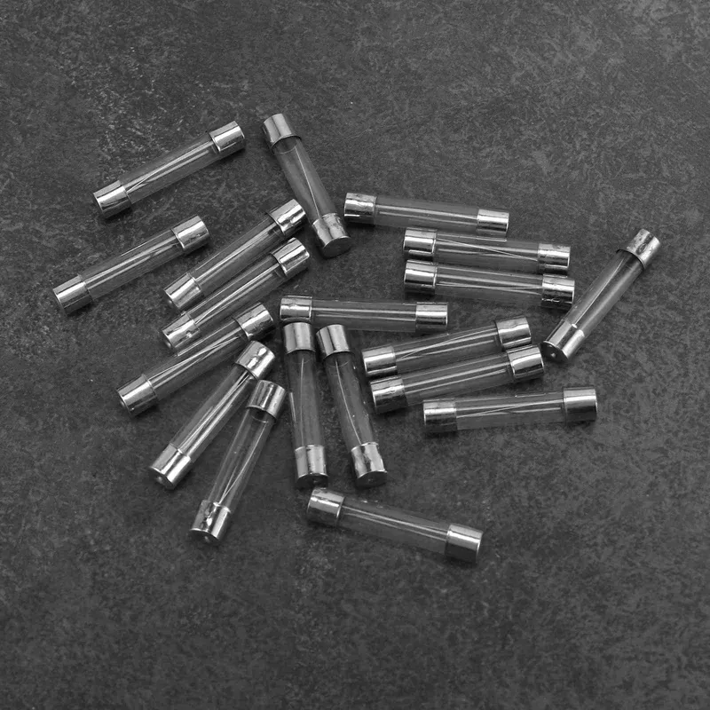 DHgate.com:2024 Glass Tube Fuses 8A 250V 6mmx30mm Fast Blow (200-Pack ...