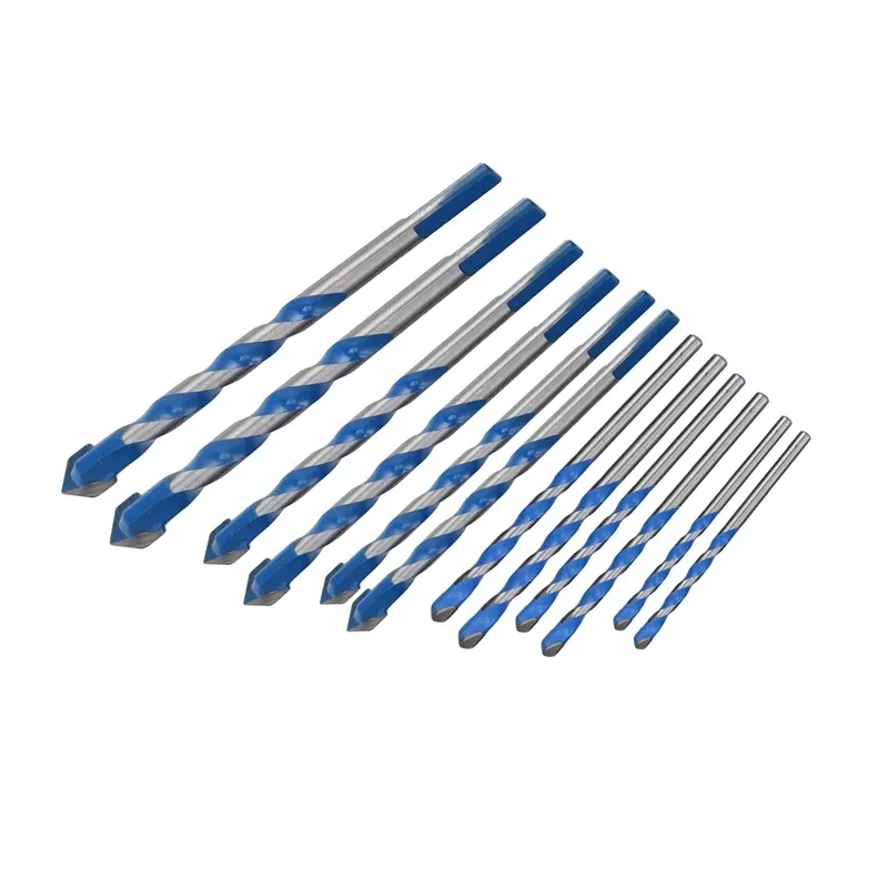 Masonry Drill Bits Set , 3mm-12mm Carbide Twist Tips for Concrete ...