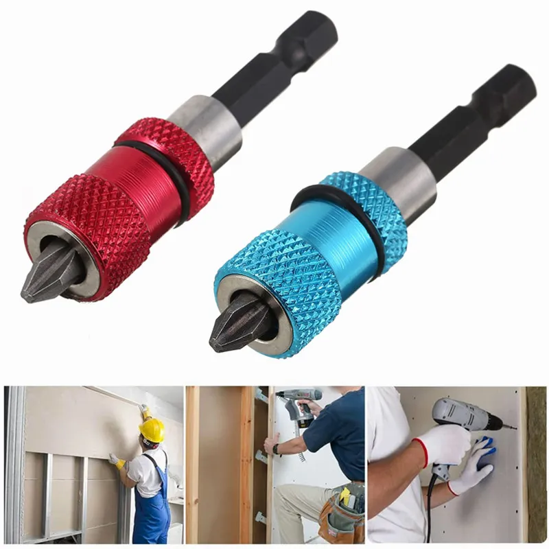 Magnetic Hex Shank Screwdriver Bits Holder for Adjustable-Depth ...
