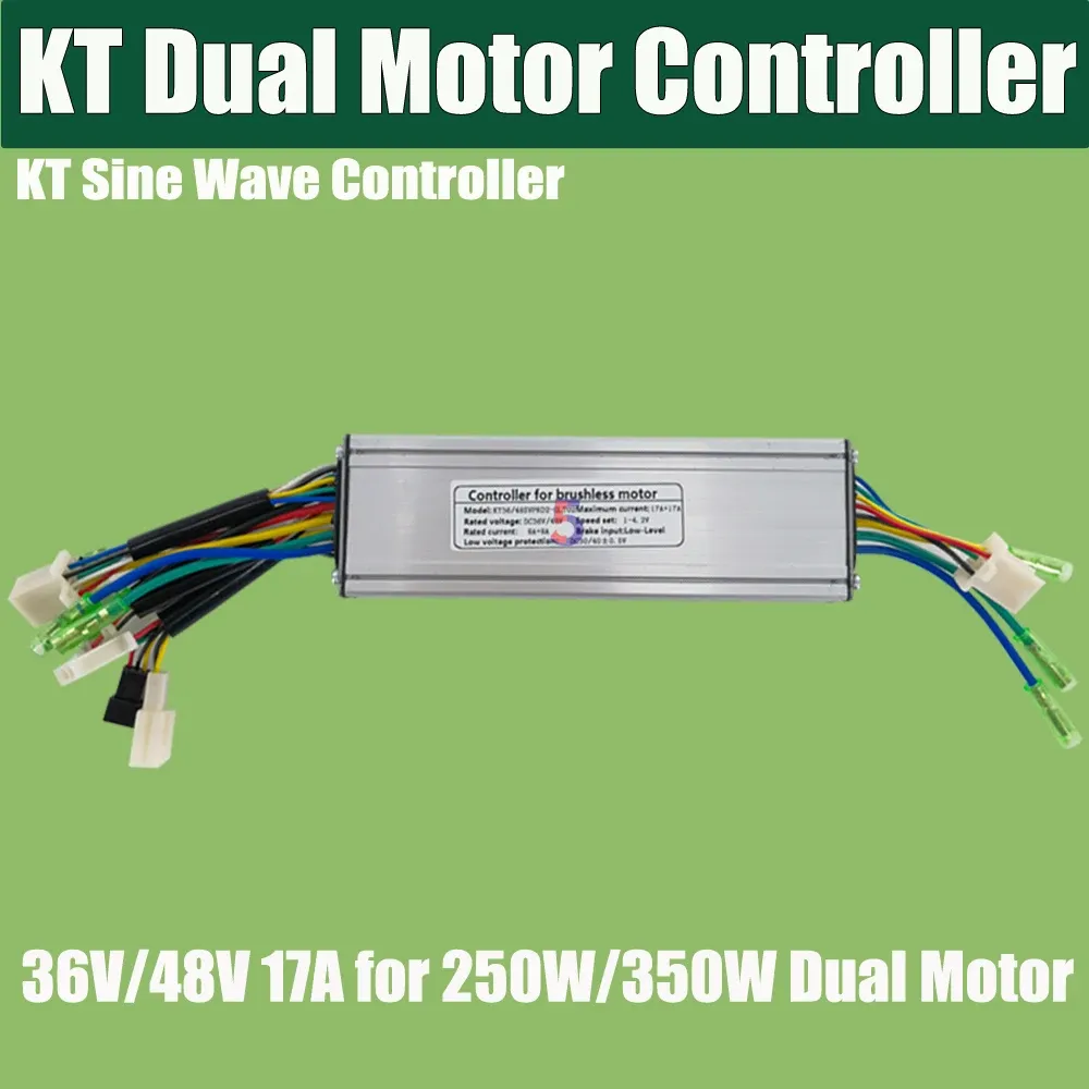 DHgate.com:Ebike Dual Motor Kit, 250W 350W Front+Rear Hub Motor, KT ...