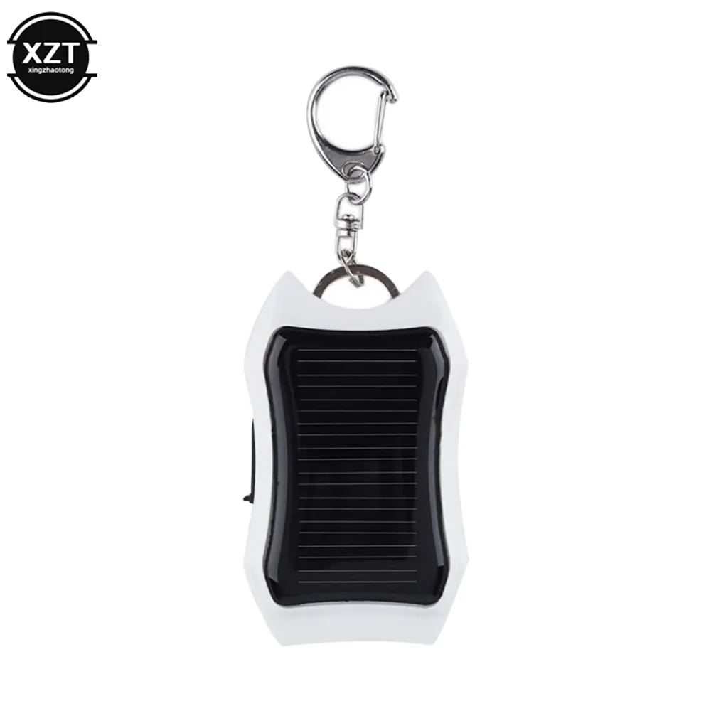 Portable 1200mAh Solar Keychain Charger: Mobile Power Supply, Energy ...