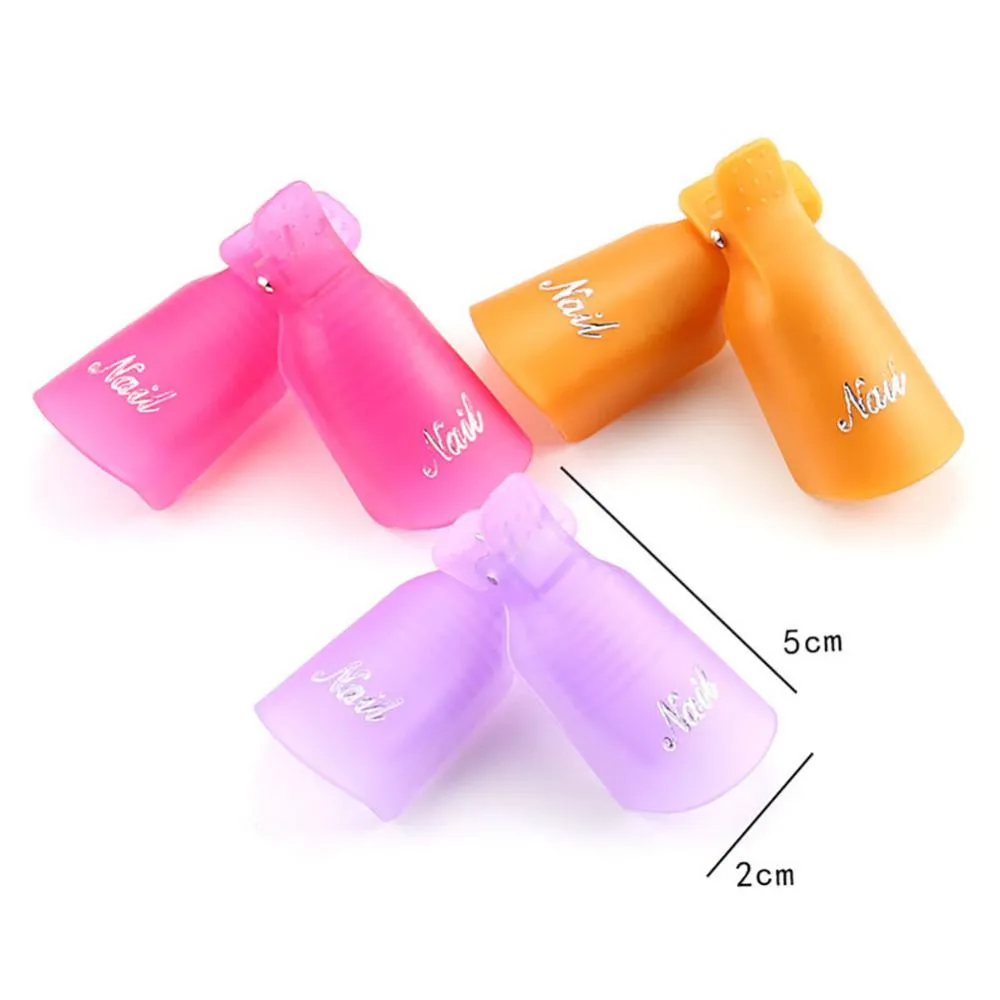 Nail Polish Remover Clips Plastic Gel Nail Polish Remover Tool ...