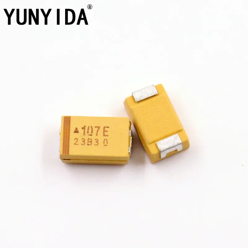 Tantalum Capacitor Set 6V-50V 0.1µF-330µF Through Hole Yellow ...