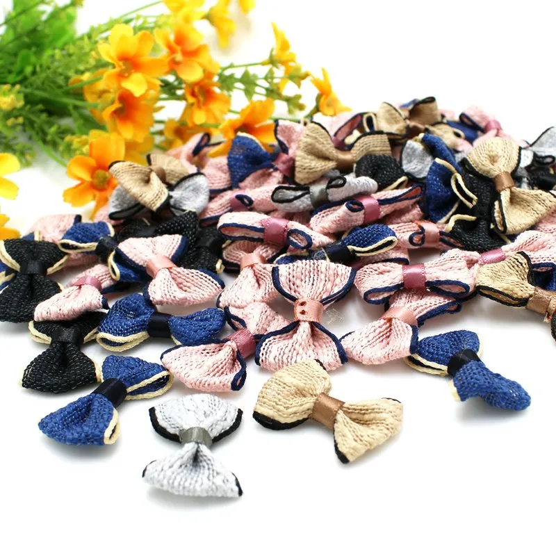 DHgate.com:Handmade Mini Bows 20Pcs for Wedding, Party Decor, DIY Craft ...