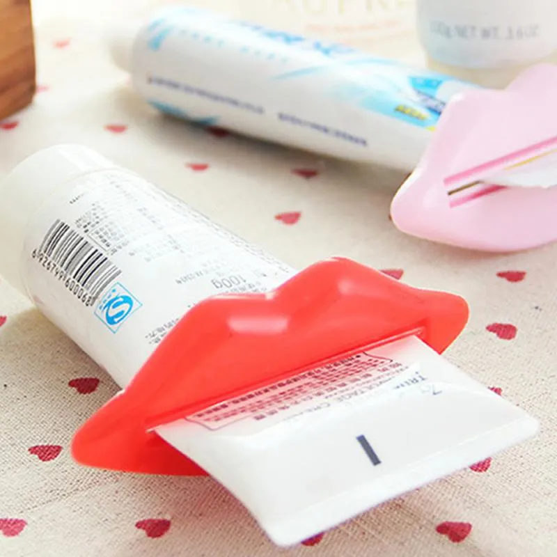 Toothpaste Squeezer Roller Tube Press Household Tool Plastic Two-Color ...