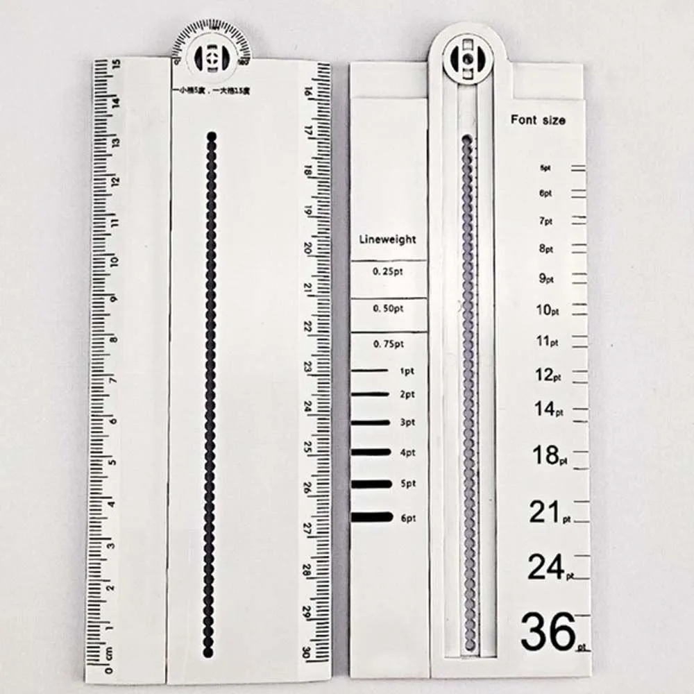 Wholesale Geometric Drawing Ruler: Circular Drawing Template Angle ...