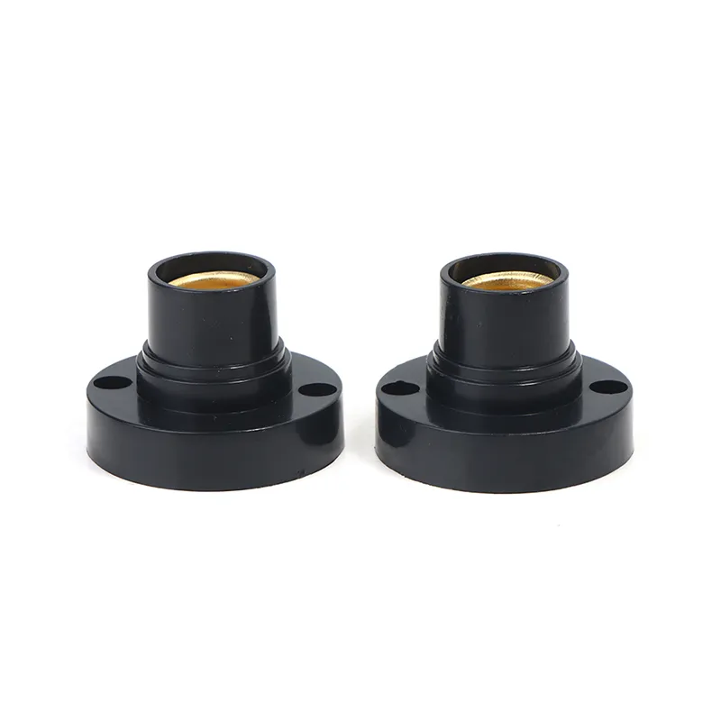 High-Temperature Resistant E14 Screw Lamp Base, Flame-Retardant Plastic ...