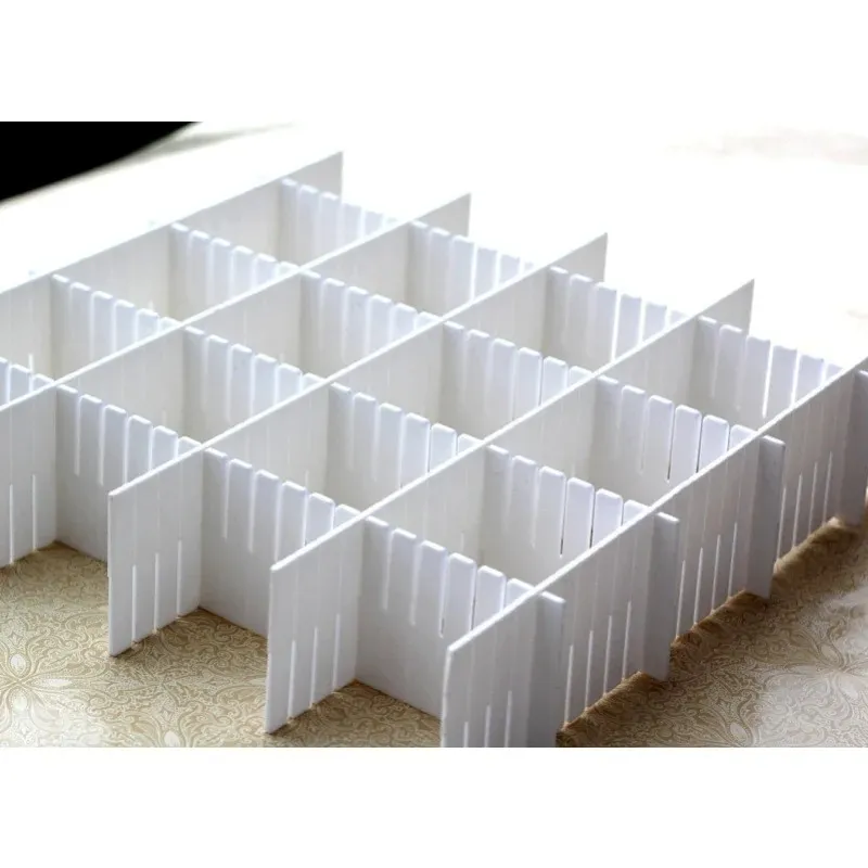 DHgate.com:Drawer Dividers Organizer Adjustable DIY Storage Box ...