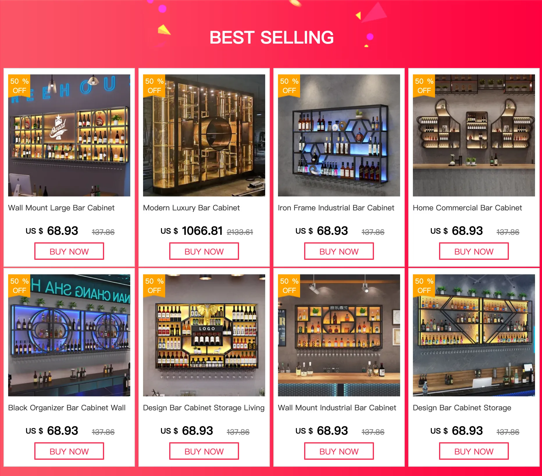 Wine enthusiast bar cabinet corner with handmade wooden wine rack and ...