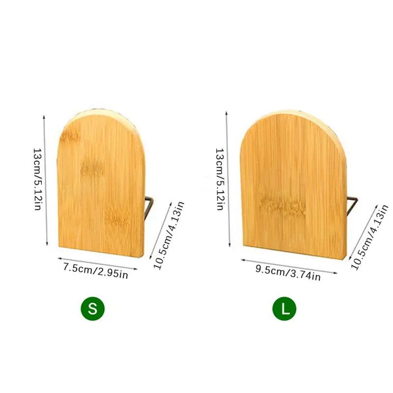 Nature-Inspired Bamboo desk organizer for Bookends, Book Ends, and Shelfs