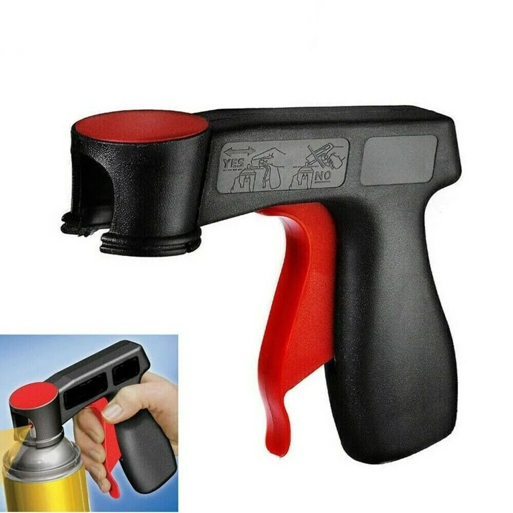 Universal Spray Can Gun Pistol Grip Aerosol Repair Paint Bottle Trigger ...