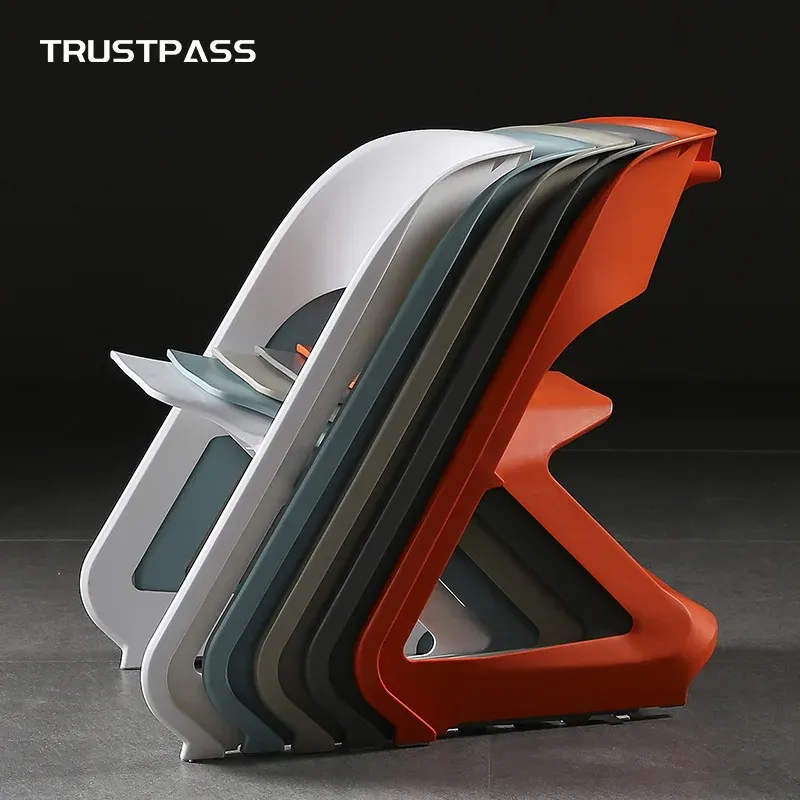 INS Nordic Plastic Chair Simple Backrest Chair Casual White Dining ...