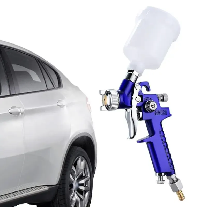 HVLP Mini Paint Spray Gun Professional 0.8mm/1.0mm Nozzle H 2000 ...