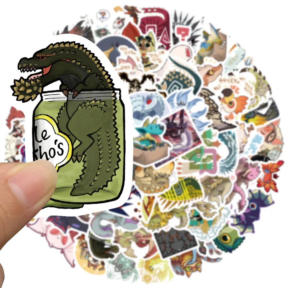 DHgate.com:Cool Monster Killer Hunter Stickers for Laptop, Luggage ...
