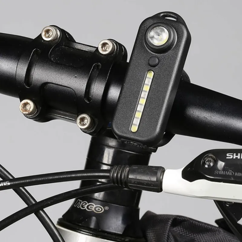 Rechargeable LED Police Security Flashlight USB, Clip, Red/Blue ...