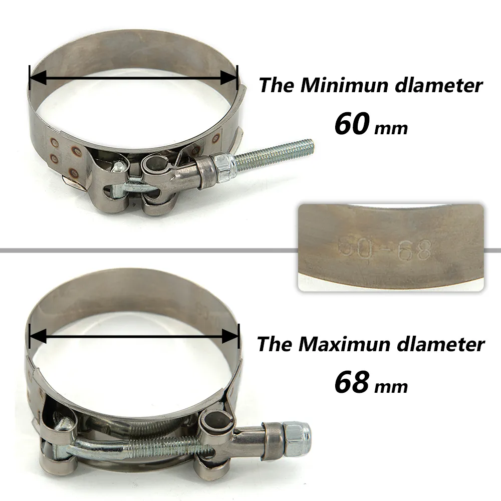 DHgate.com:Universal T-Bolt Clamps for Air Intake Turbo Exhaust ...