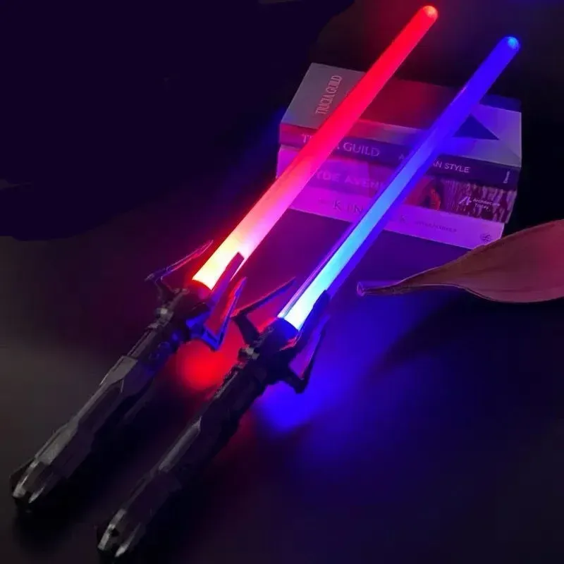 Muslin Spray Painted Laser Sword Toy Luminous LED Light Sword, Scalable ...