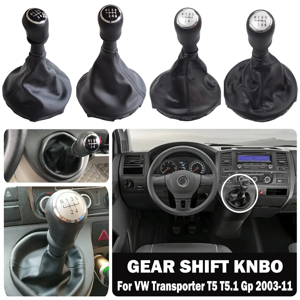 DHgate.com:5/6 Speed Gear Shift Knob PU Leather Gaiter Boot Cover for ...