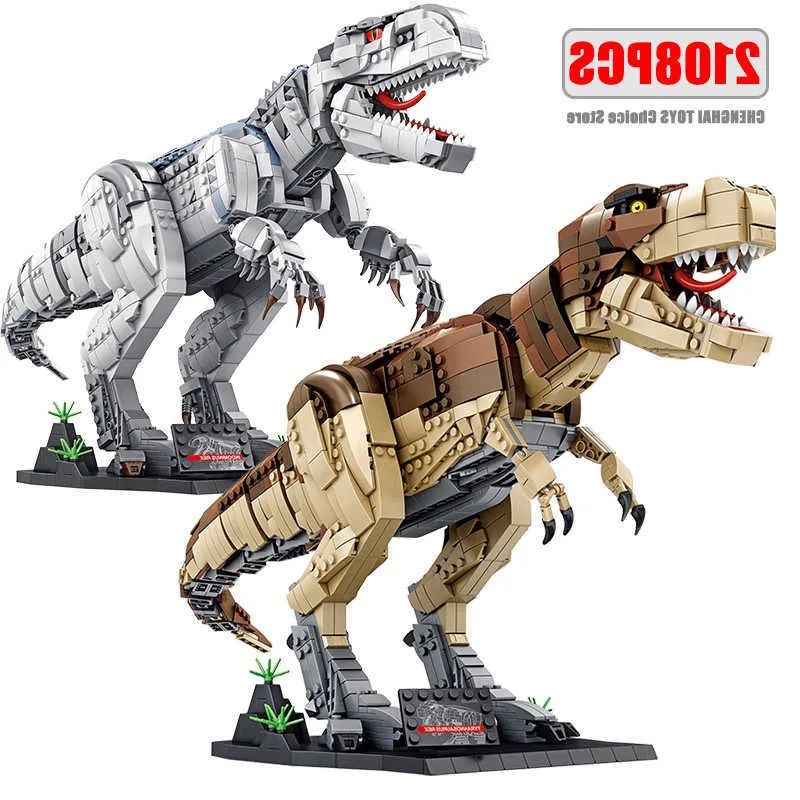 Jurassic Park Jurassic Building Blocks Set Includes Tyrannosaurus Rex ...