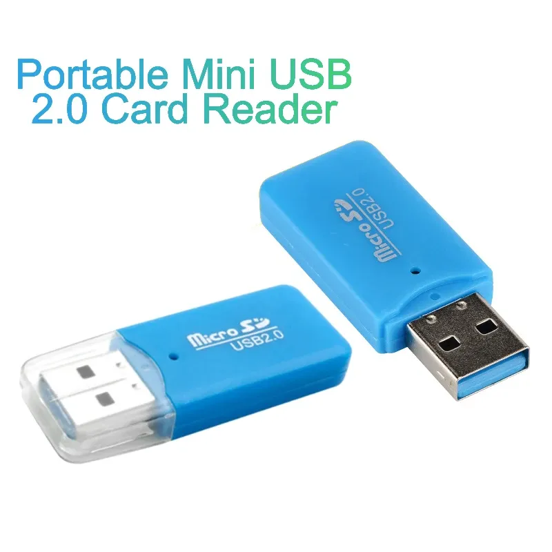 DHgate.com:High-Speed Mini USB 2.0 Micro SD TF Flash Memory Card Reader ...