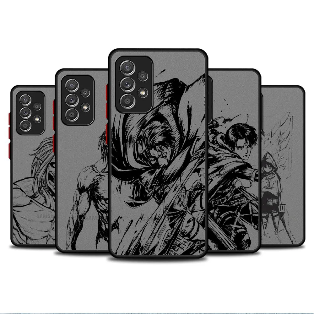 4-in-1 Protection Ultra Shockproof Attack on Titan Phone Case for ...
