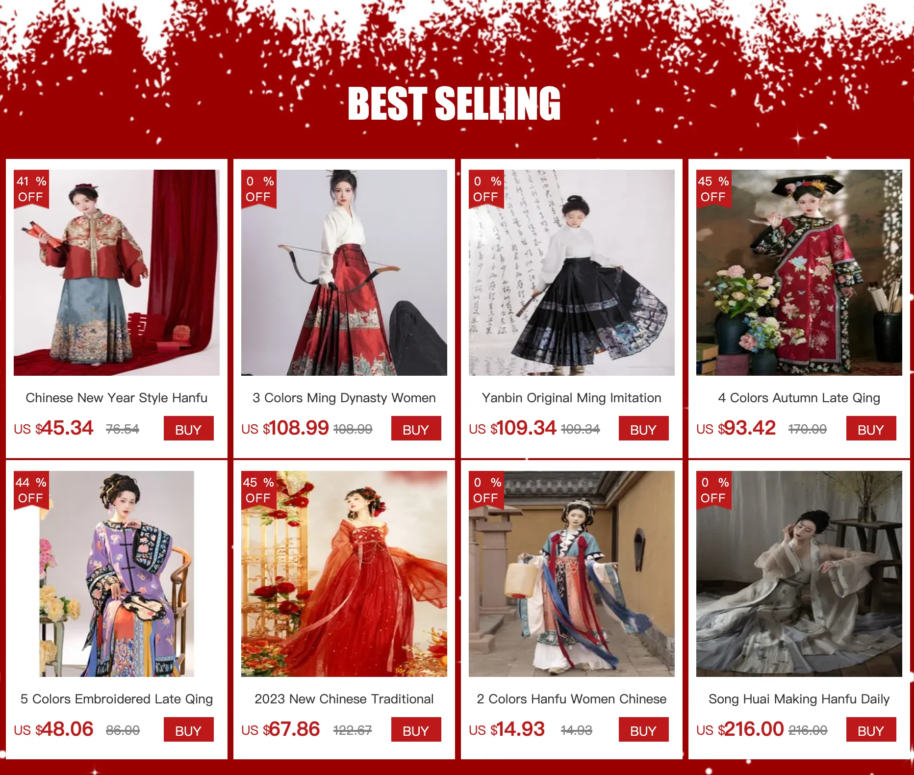 Hanfu Women Chinese Traditional Fairy Dance Cosplay Party Tang Dynasty ...