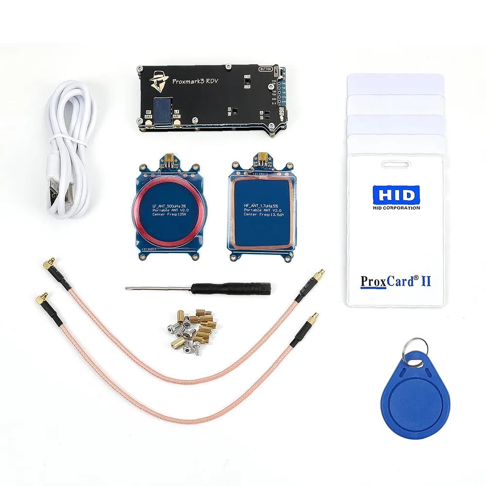 NFC 125KHz 13.56MHz Reader Writer Duplicator RFID Proxmark3 RDV2 512k ...