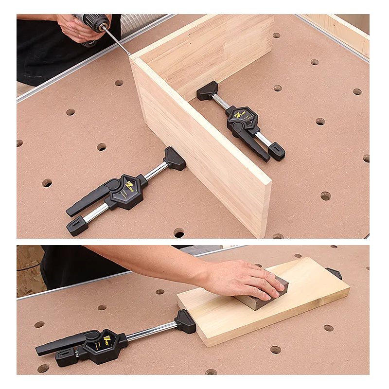 Woodworking Desktop Clip Adjustable Frame Clamp for Woodworking Benches ...