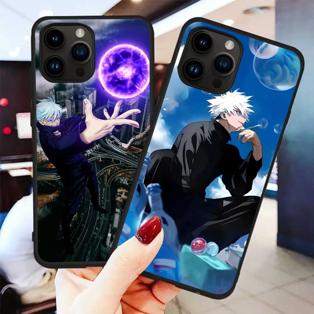 Jujutsu Kaisen Satoru Gojo Soft Case For Moto Edge 20/30 S/G100 E7 E6 ...